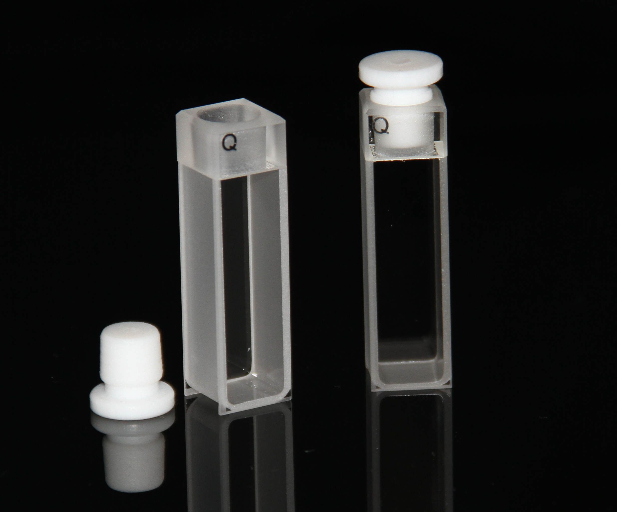 Buy Standard Rectangular Uv Absorption Quartz Cuvettes With Stopper ...