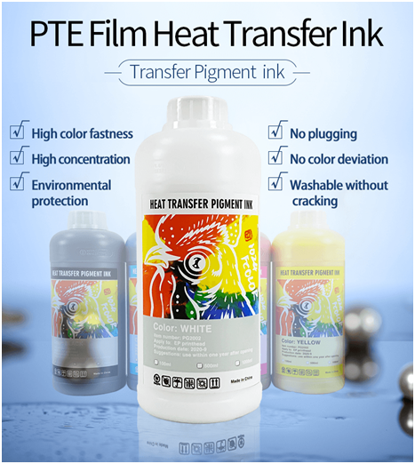 Buy Pet Film Heat Transfer Ink,dtf Ink For T-shirt Transfer Printing ...