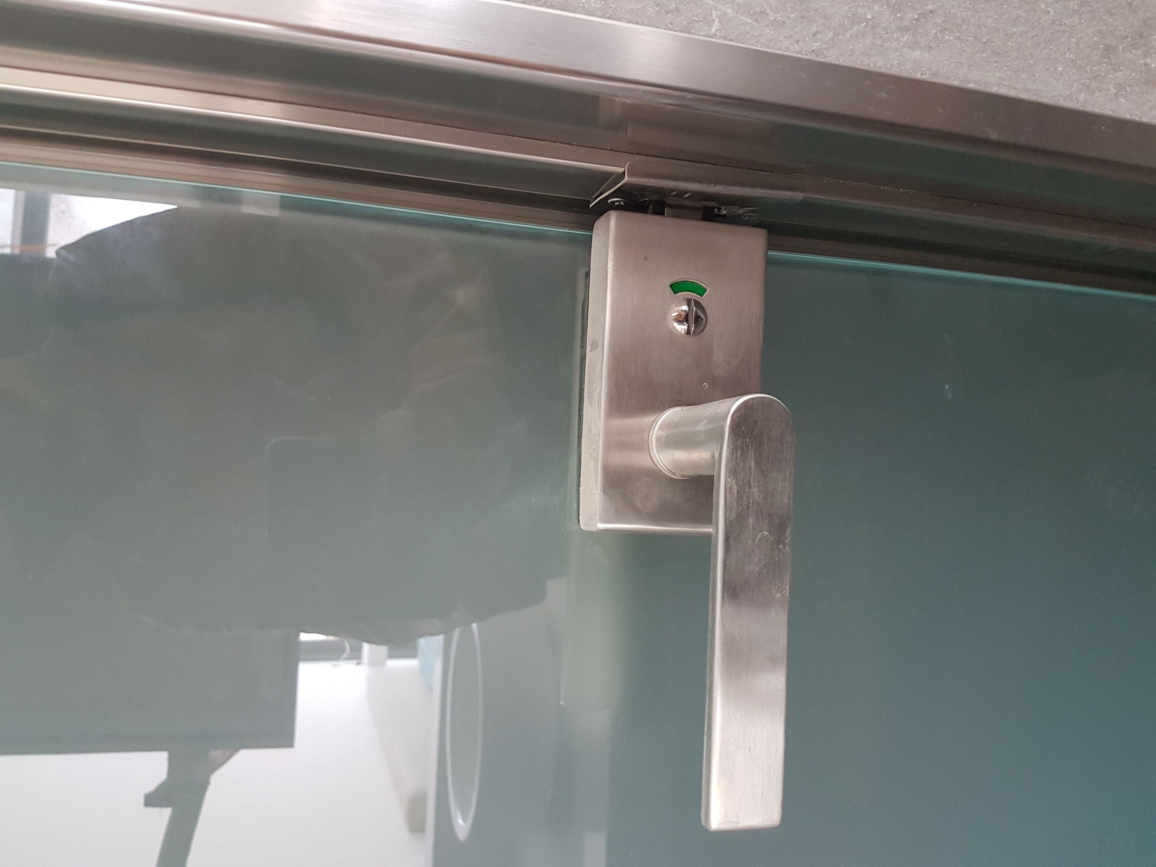 Buy Stainless Steel Slide Lock For Commercial Toilets from zhenjiang hi ...