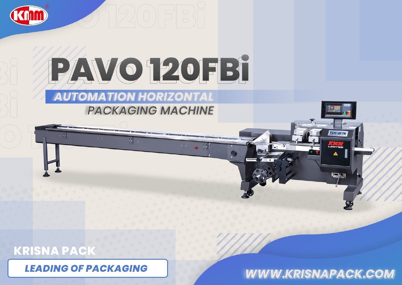 Buy Pavo 120fb (horizontal Flow Wrapping Machine) from PT.Krisna Maju ...