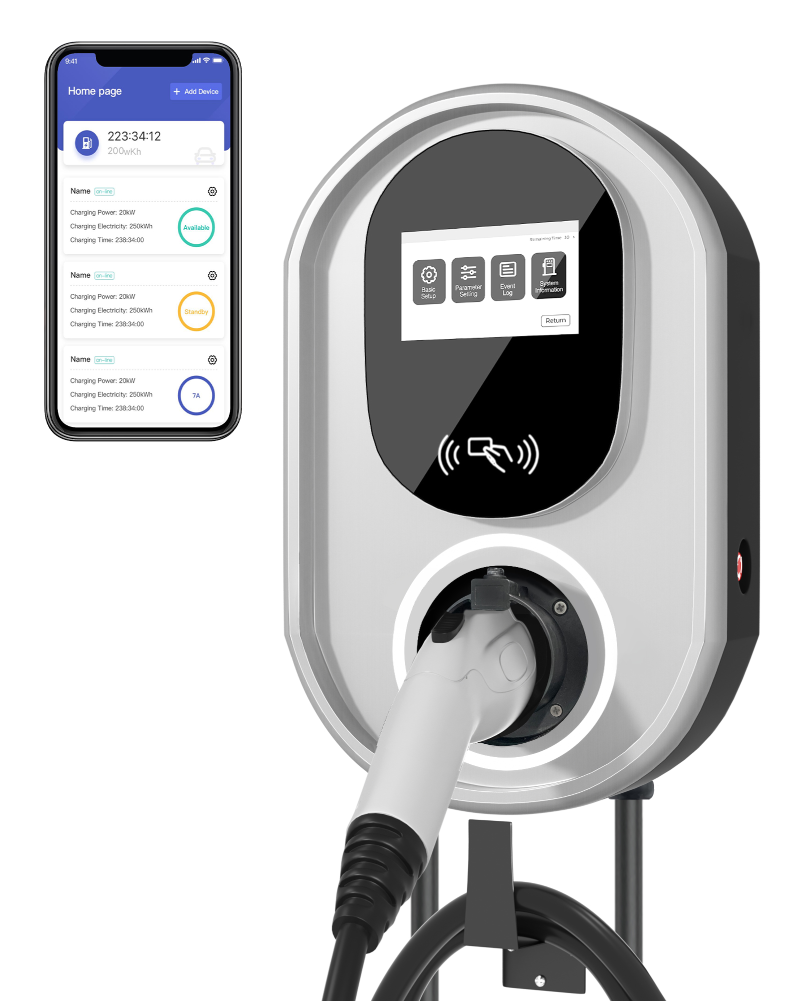 Buy Dawn Ac Ev Charger from Shenzhen Runchengda Electricity Technology ...