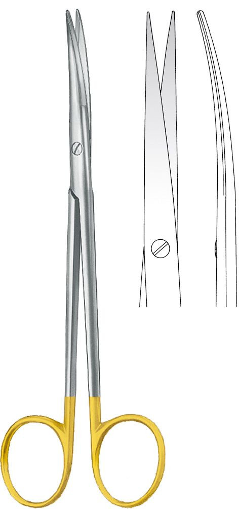 Buy Tc Dissecting Scissors Acc To Toennis Adson from ARTEMA MEDICAL LLC ...