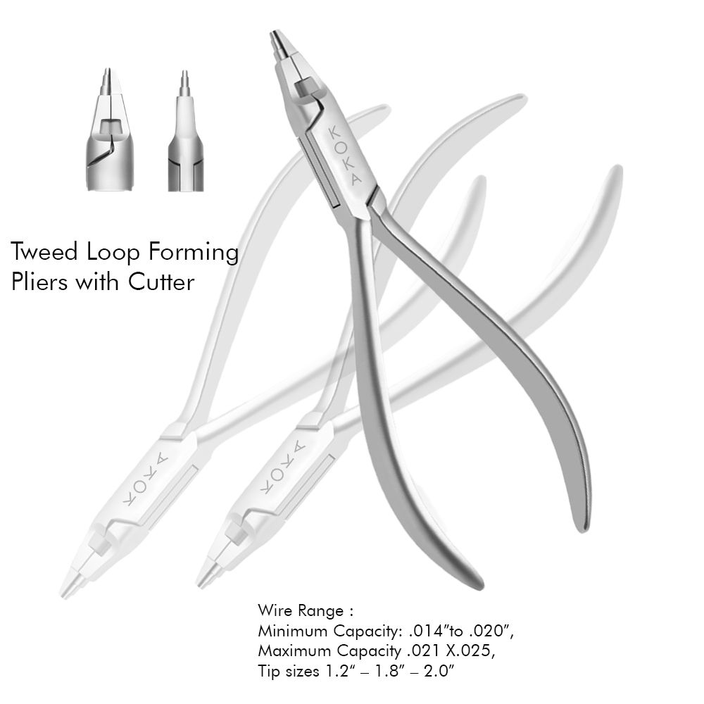 Buy Tweed Loop Forming Pliers With Cutter from KOKA INSTRUMENTS ...