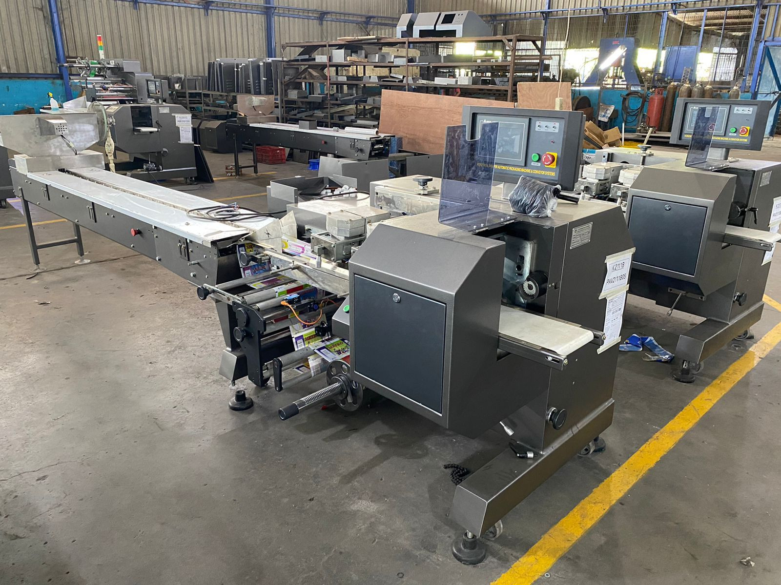 Buy Pavo 120fb (horizontal Flow Wrapping Machine) from PT.Krisna Maju ...