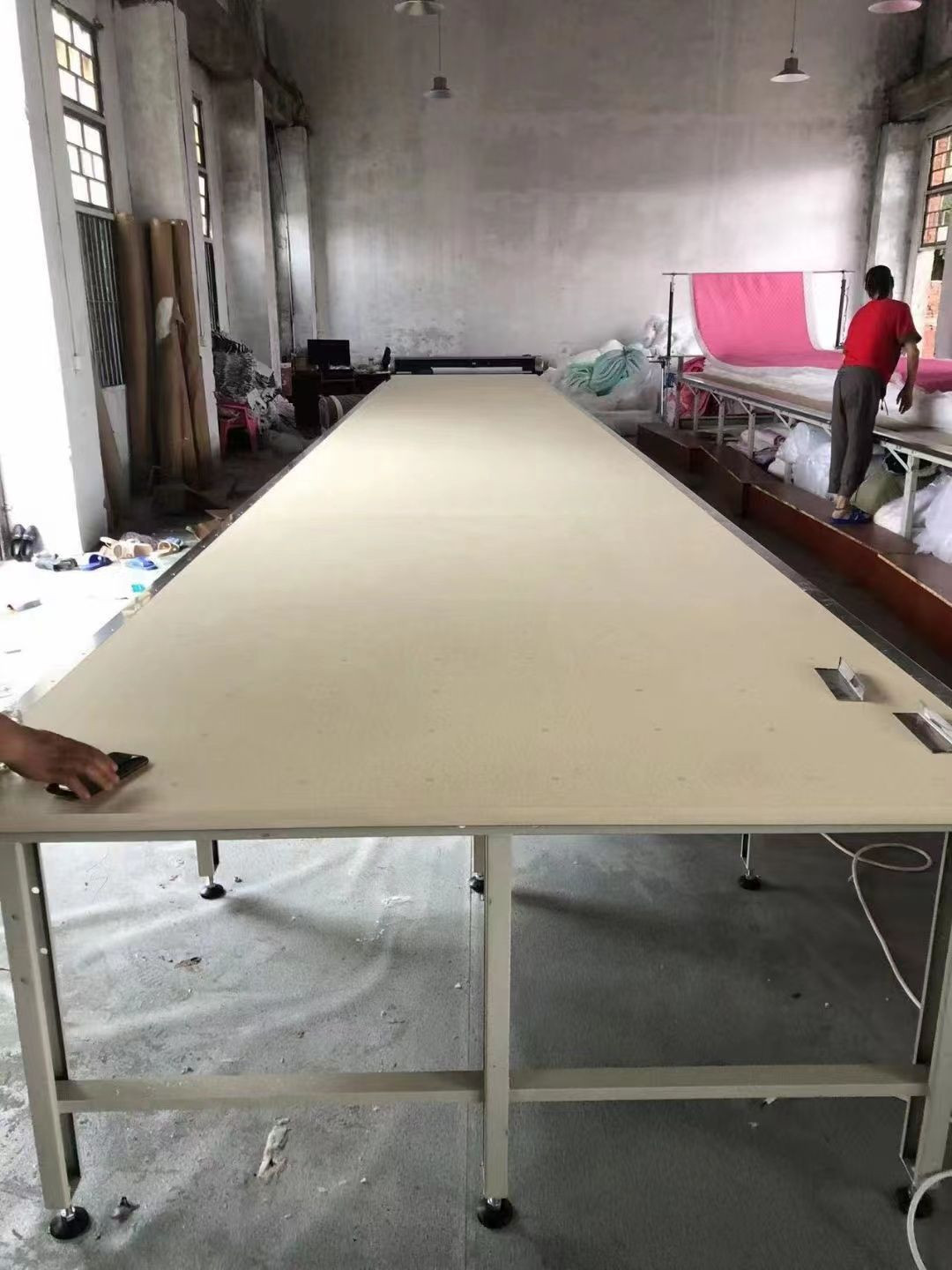 Buy Garment Factory Air Float Spreading Table For Spreading Machine ...