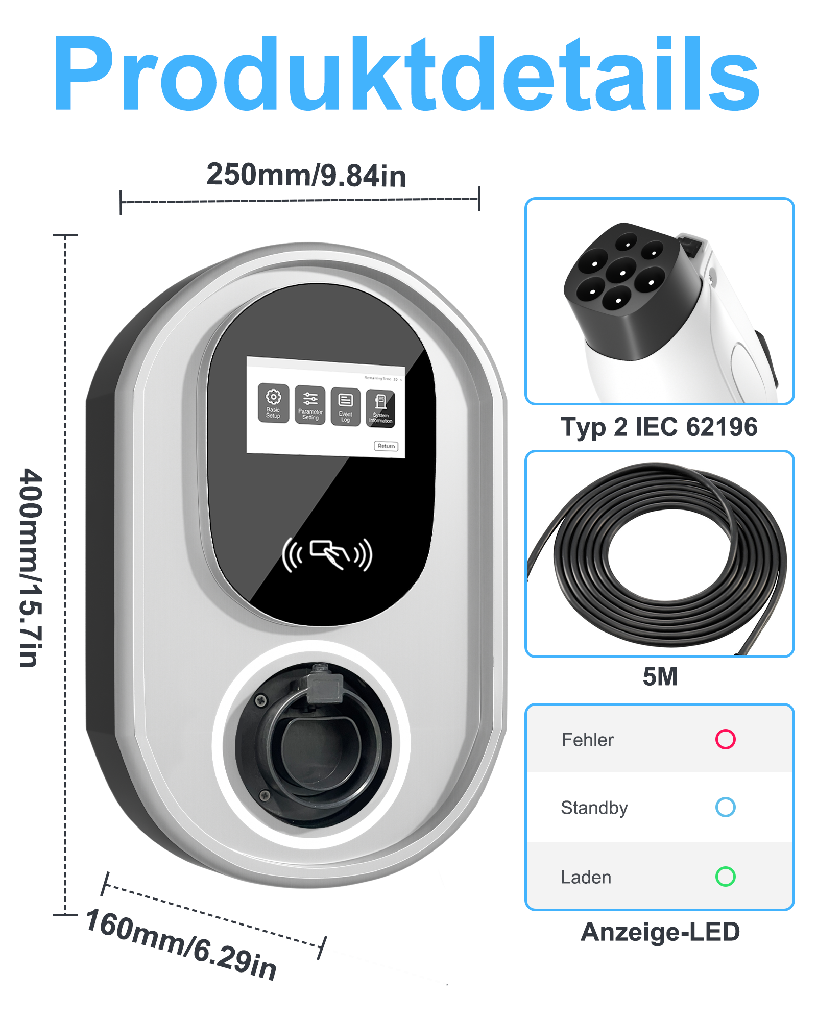 Buy Dawn Ac Ev Charger from Shenzhen Runchengda Electricity Technology ...