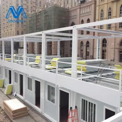 Buy 2 Storey Light Steel Structure Frame Expandable Portable Detachable ...
