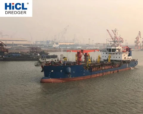 Buy 2021 Hicl Dredger Shipyard 500m3 Trailing Suction Hopper/amphibious ...