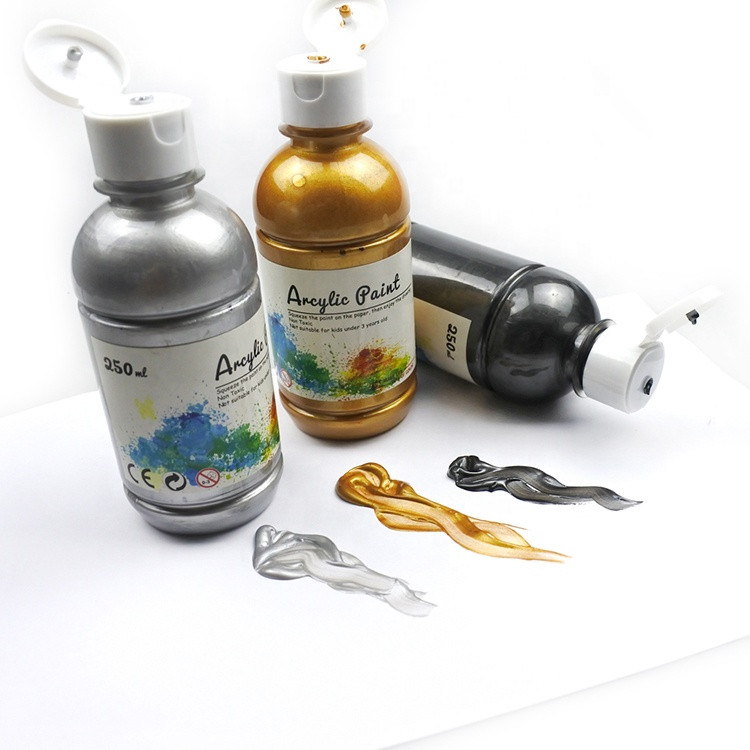Buy 36 Colors Color Acid Metallic Water Based Acrylic Paint from Ningbo ...