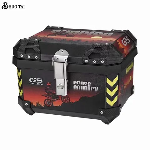 Buy 36l/45l High-capacity Motorcycle Tail Box Pp Plastic Material Can ...