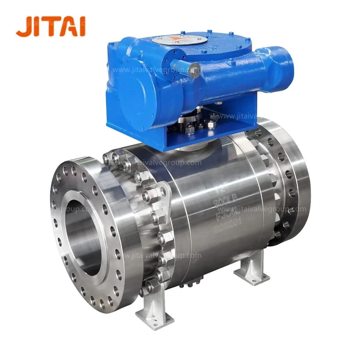 Buy 3pc Ss Flanged Gearbox Steam Rated High Temp Api 608 Ball Valve ...