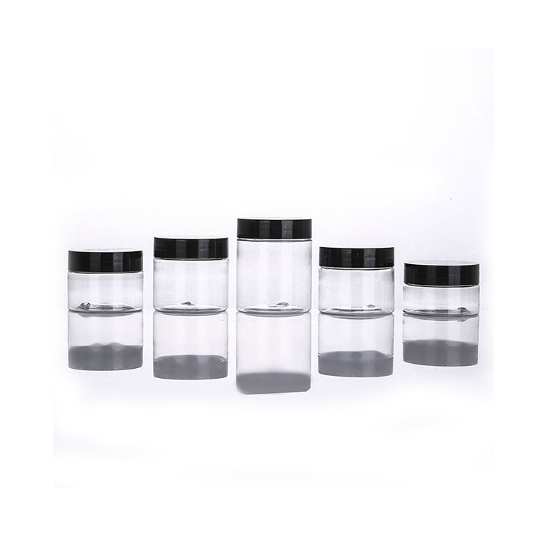 Buy 60ml 140ml 200ml 240ml 450ml Plastic Storage Cream Jar With Wooden Bamboo Lids from Xuzhou ...