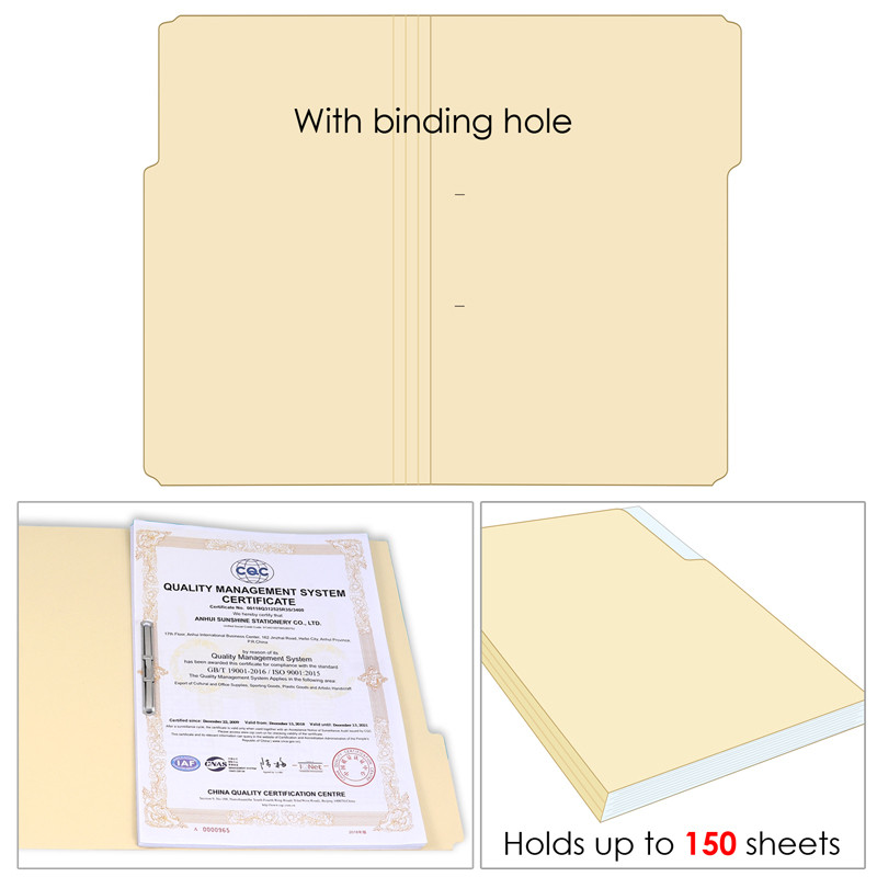 Buy A4 & Fc Size Manila Paper File Folder from Anhui Sunshine ...