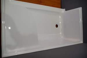 Buy Acrylic Deep Shower Base With Seat / Acrylic Shower Tray With Seat ...