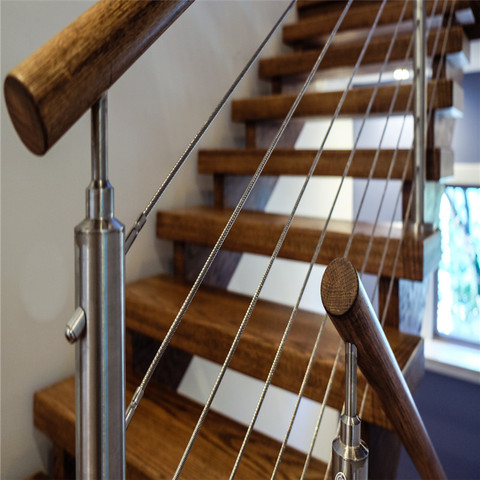 Buy Aluminum Horizontal Tube Structure Railing Stair Aluminum Railing ...
