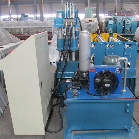 Buy Automatic Hydraulic Crimping Curved Roll Forming Machine China from ...