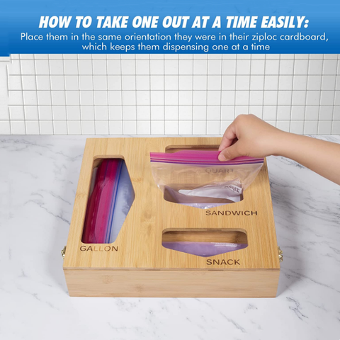 Buy Best Selling Solid Bamboo Wood Hand Carved Ziplock Storage Bag ...