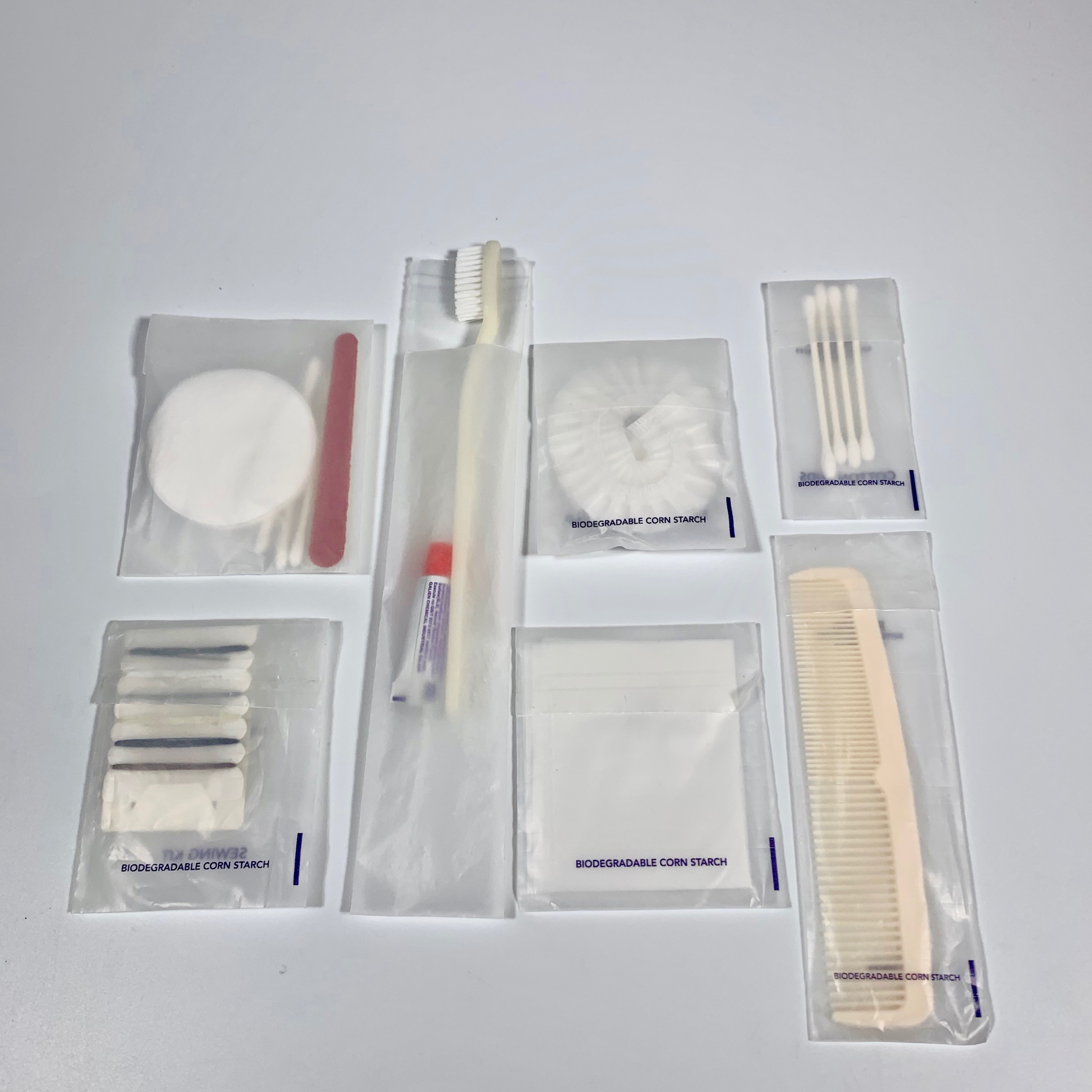 Buy Biodegradable Corn Starch Sachet With Print For Eco Friendly Hotel ...