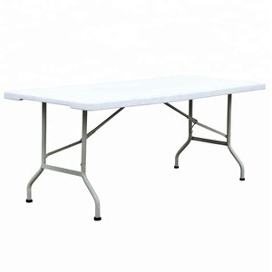 Buy Portable Hdpe Rectangular Folding Table In Wholesale from Ningbo ...
