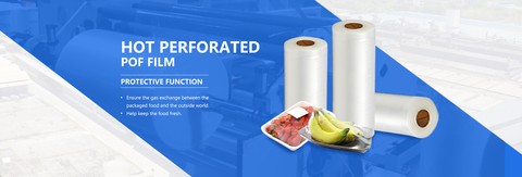 Buy Cold Perforated Pof Single Wound/center Fold Shrink Wrap Film from ...
