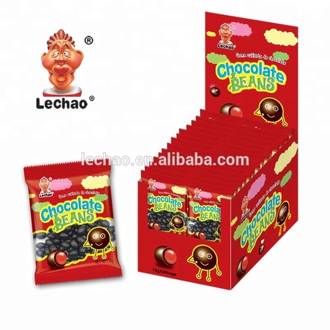 Buy Colorful Chocolate Coated Gummy Candy Halal Chocolate Candy Milk ...
