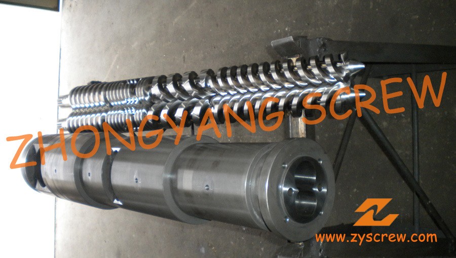 Buy Conical Twin Screw And Barrel For Pvc Sheet from Zhejiang Zhongyang ...