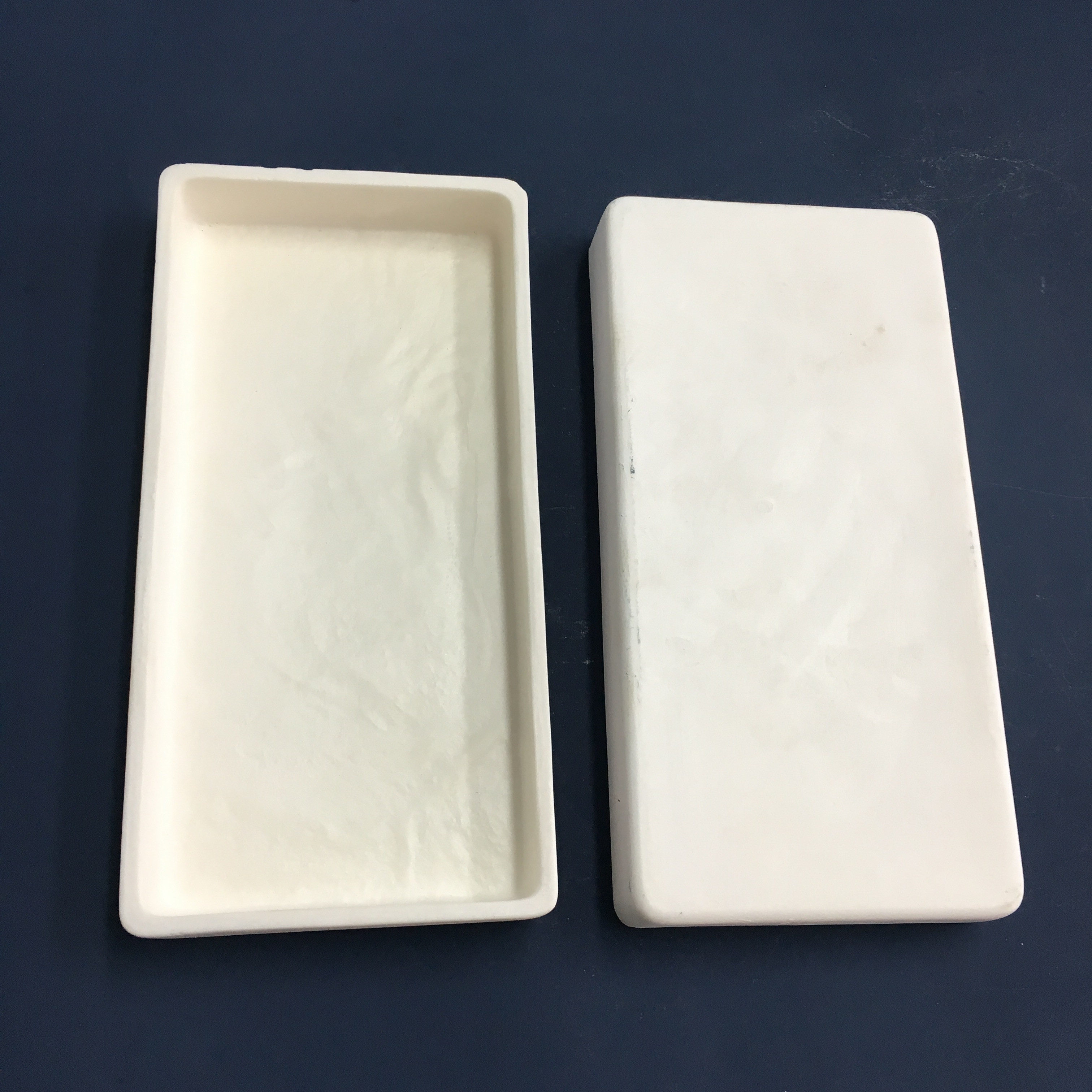 Buy Corundum Mullite Ceramic Sagger Tray Crucible For Refractory Kiln ...