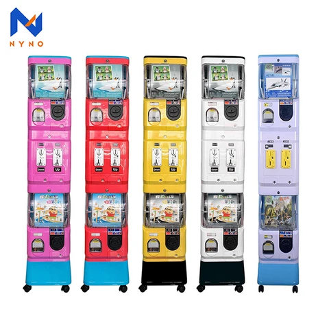 Buy Custom Electrical Gashapon Vending Machine Nayax Card Payment ...