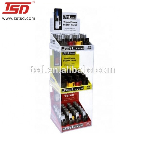 Buy Custom Rotating Acrylic Zippo Lighter Display Case,display Stand ...