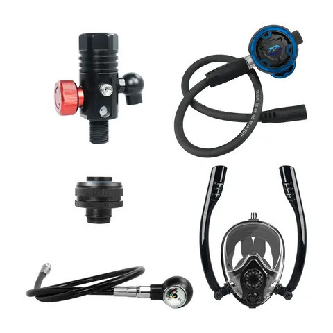 Buy Diving Cylinder Accessories: Aluminum Alloy Secondary Valve 1.0l ...