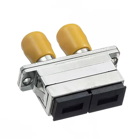 Buy Fiber Optic Adaptor Sc Female To St Female Duplex Fiber Optic ...