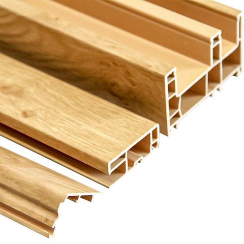 Buy Good Design Customized Decorative Pvc Triangle Shape Channel Window ...