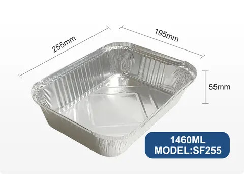 Buy Heavy Duty Rectangle Aluminum Foil Container 21460ml Large ...
