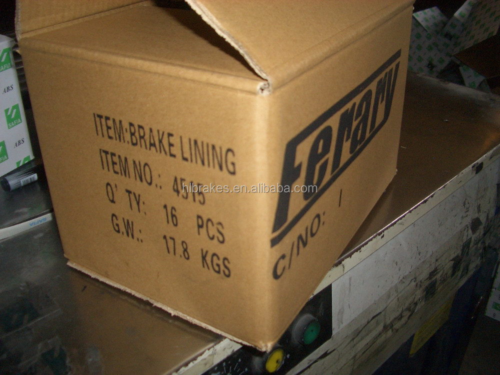 Buy Heavy Duty Truck Brake Shoes Brake Lining 19939 Vl88/1 from Zaoyang ...