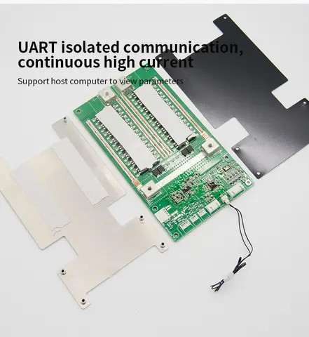 Buy High Current 100a 200a Battery Management System Lifepo4 4s 12v 6a ...