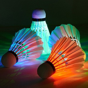 Buy High Durability Led Badminton Unique Shuttlecock Colorful Badminton ...