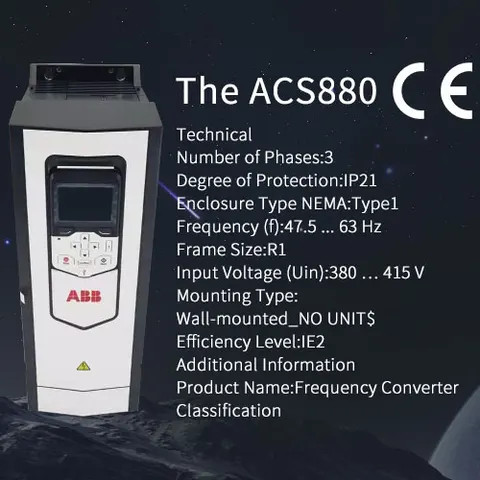 Buy High-tech Abb 880 Vfd 0.75kw-500kw 380v Ac Variable Frequency Drive ...