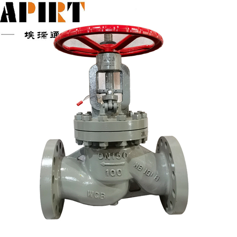 Buy J41h-16c Wcb Cast Steel Dn100 Rf Flange Globe Valve Supplier from Zhejiang Ruitong Valve Co ...