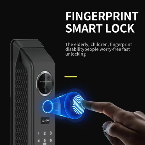 Buy Jec Tuya Automatic Inteligente 3d Face Recognition Security ...