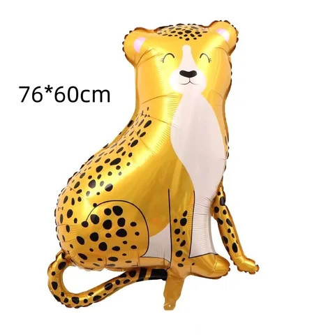 Buy Jungle Safari Animal Balloons Giant Zoo Animals Foil Mylar Balloons ...