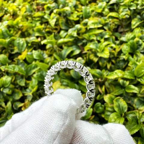 Buy Luxury Fine Jewelry Eternity Band Ring Wholesale 925 Sterling ...