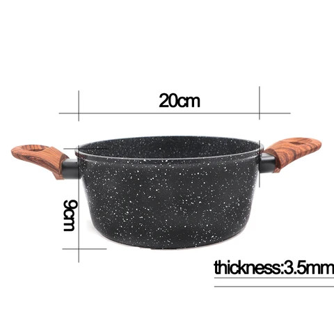 Buy Master Star Luxury Top Quality Marble Coating Small Soup Pot 3l ...