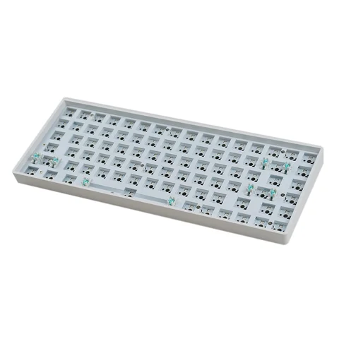 Buy Mk84 Steel White/black Mechanical Keyboard Kit Rgb 84keys 75% ...