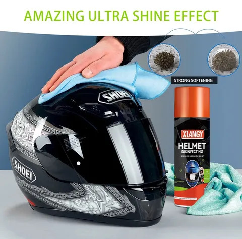 Buy Motor Helmet Cleaner Spray Factory Customized Aerosol Dirt And ...