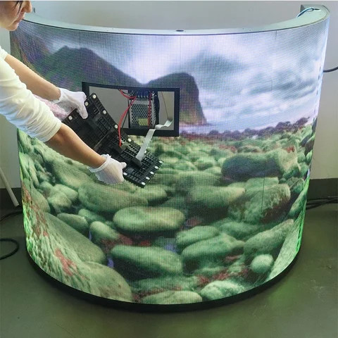 Buy Outdoor Flexible Led Screen Advertising Modular Led Digital ...