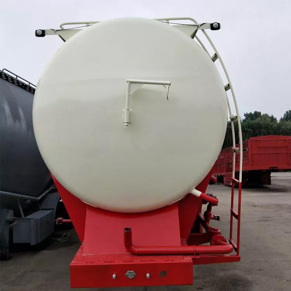 Buy Pta Powder Tank Semi-trailer Euro Type Feed Bulk Flour Pneumatic ...