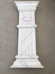Buy Pvc Extrusion Square Marble Pillar For Interior Wall Decoration ...