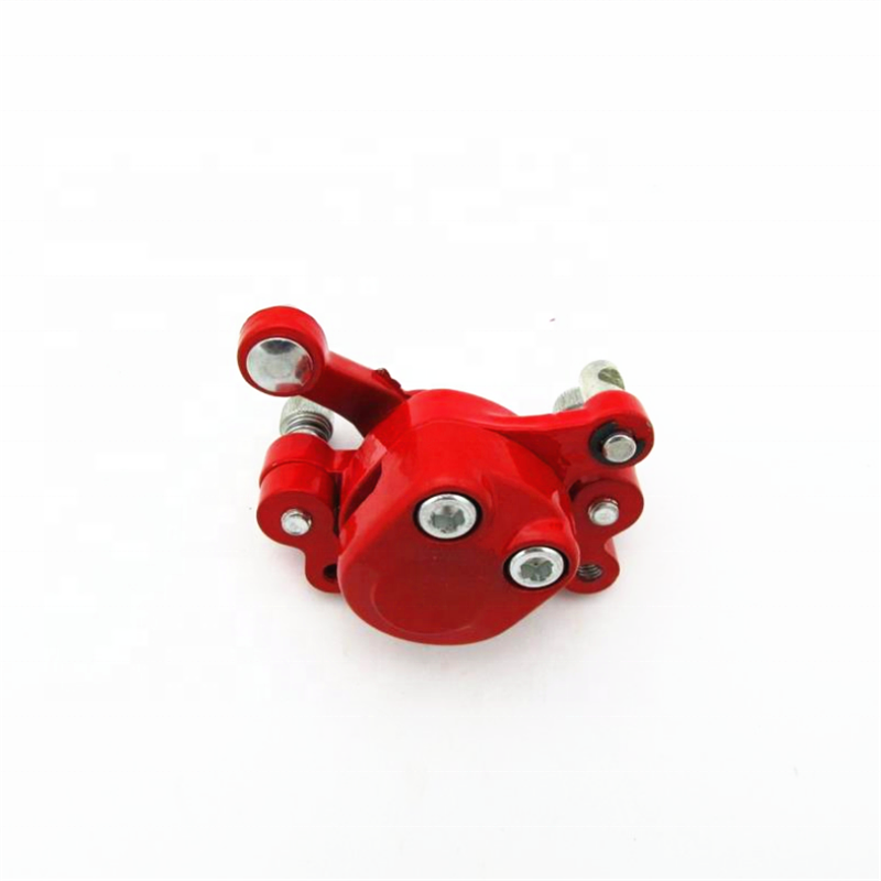 Buy Red Mini Pocket Bike Parts Front Brake Caliper Pads 33cc 43cc 47cc ...