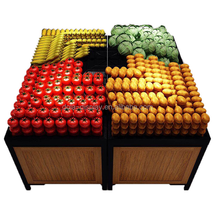 Buy Shop Display Equipment Supermarket Produce Riser With Abs Plastic ...