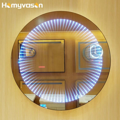 Buy Smart Intelligent Wall Mounted Led Round Infinity Illusion Tunnel ...